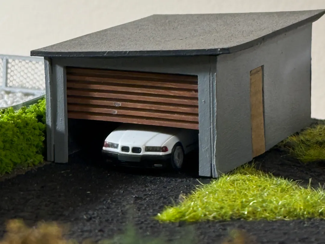 CAR GARAGE H0 1:87 - Free 3D Print Model - MakerWorld