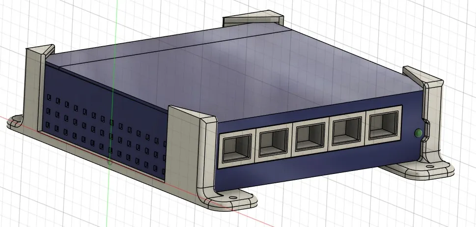 TP Link TL-SG105 network box mounting bracket by RCModeleng MakerWorld ...