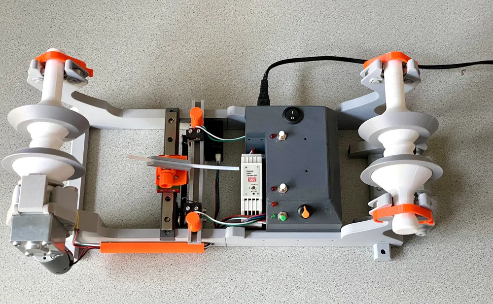 Completely Motorized Filament-Respooler - Free 3D Print Model - MakerWorld