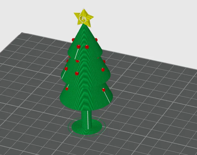 festive tree by studenterdkinder MakerWorld: Download Free 3D Models