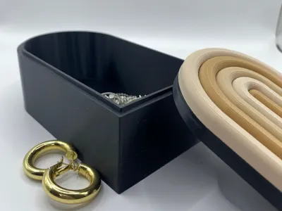 Rainbow jewelry box - Free 3D Print Model - MakerWorld
