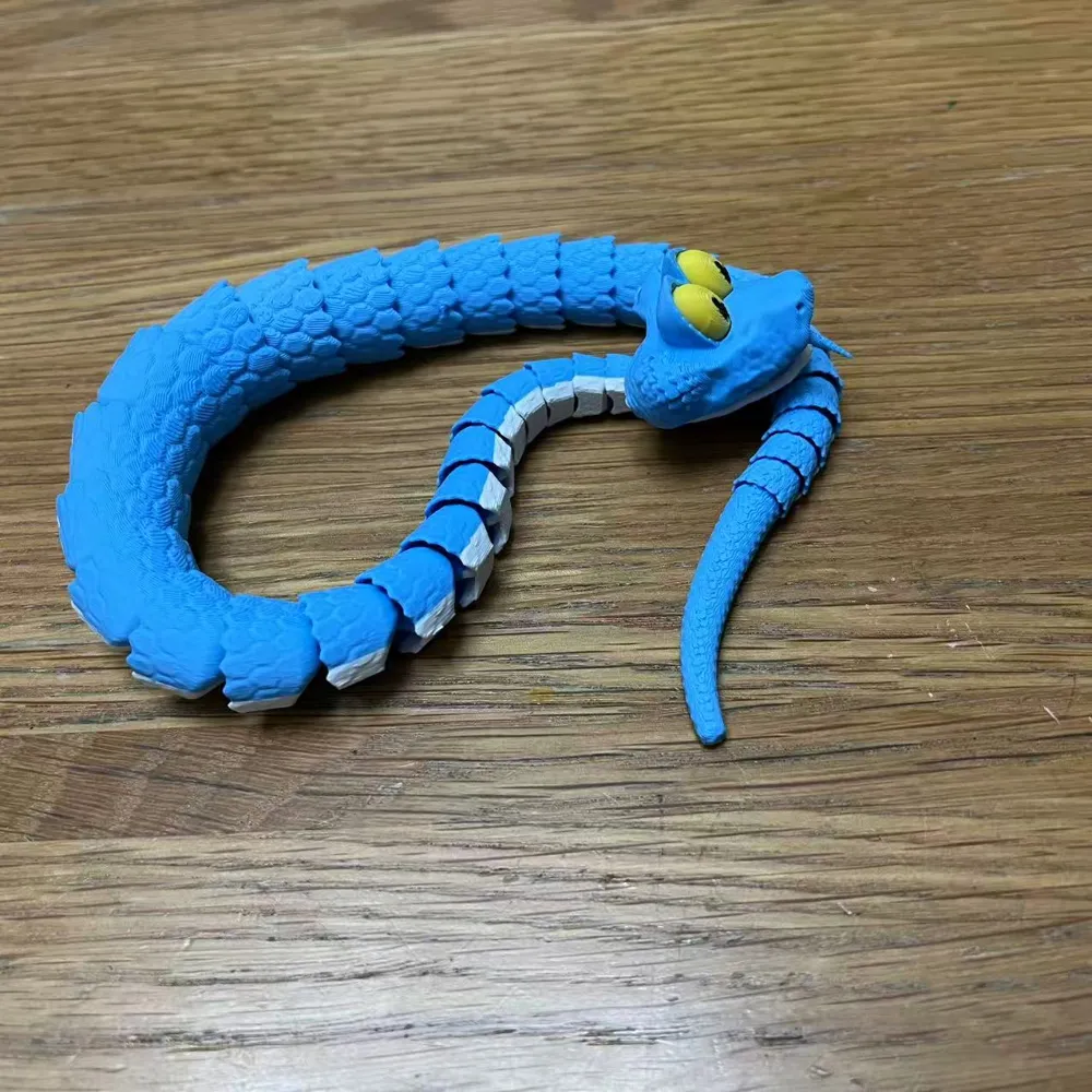 Serpiente Gary multicolor de impresión rápida - Merchandising de ...