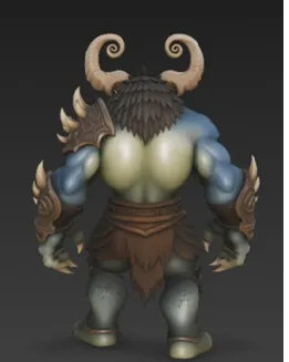 Mighty and Imposing Warrior - Free 3D Print Model - MakerWorld