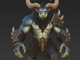 Mighty and Imposing Warrior - Free 3D Print Model - MakerWorld