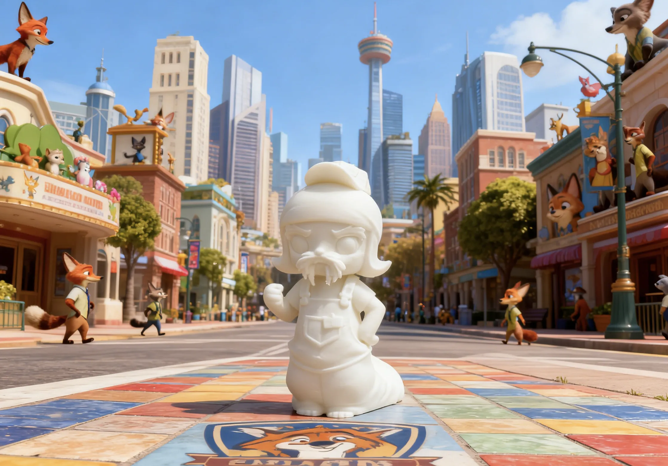 Zootopia Russ Molly colaboração por huilan MakerWorld: Baixe modelos 3D ...