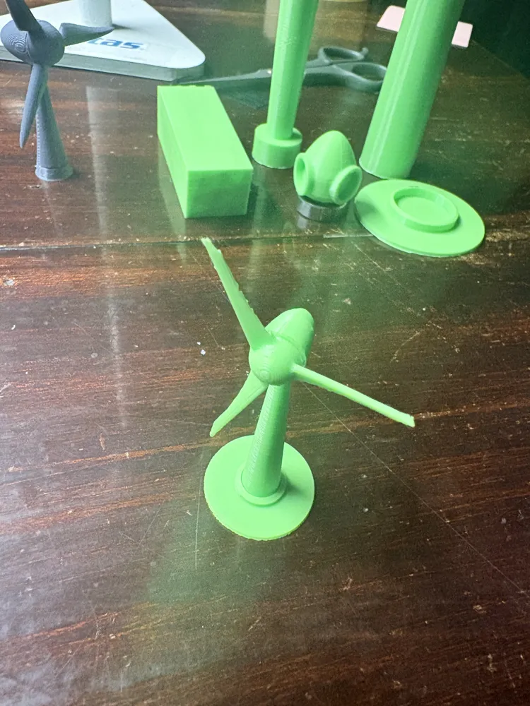 Mini enercon wind turbine - Free 3D Print Model - MakerWorld
