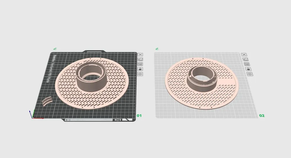 Bambu Lab Filament Spool | Original Size Replica - Free 3D Print Model ...