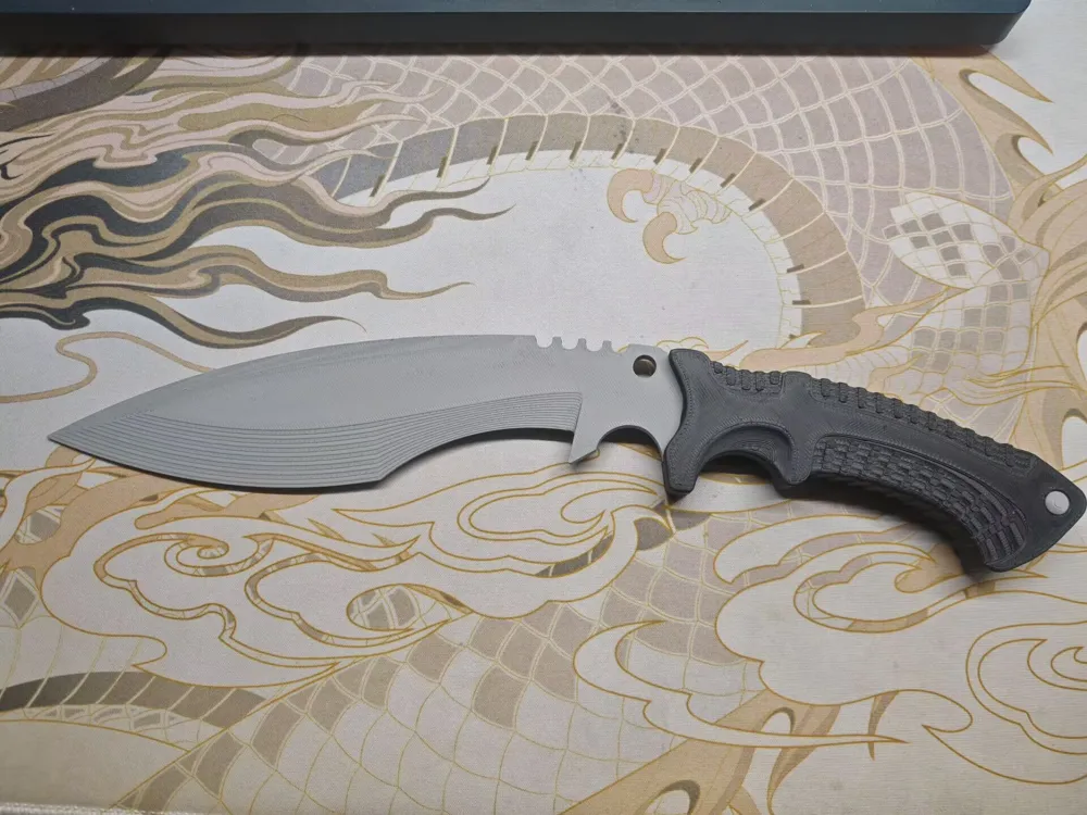 CS Gurkha Kukri (Nepal) - Free 3D Print Model - MakerWorld