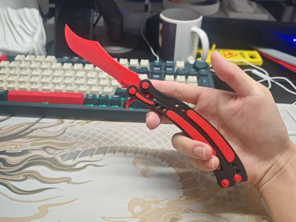 CS Faca Borboleta - Modelo gratuito para impressão 3D - MakerWorld