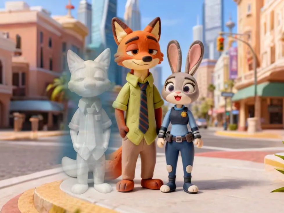 Zootopia Nick Fox - Free 3D Print Model - MakerWorld