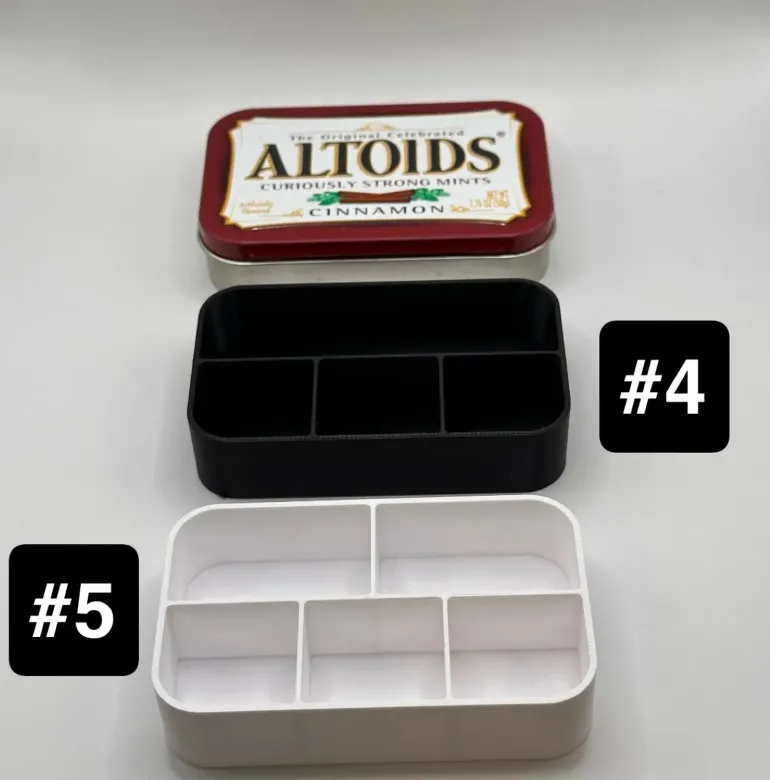 Altoids Tin Inserts - Free 3D Print Model - MakerWorld