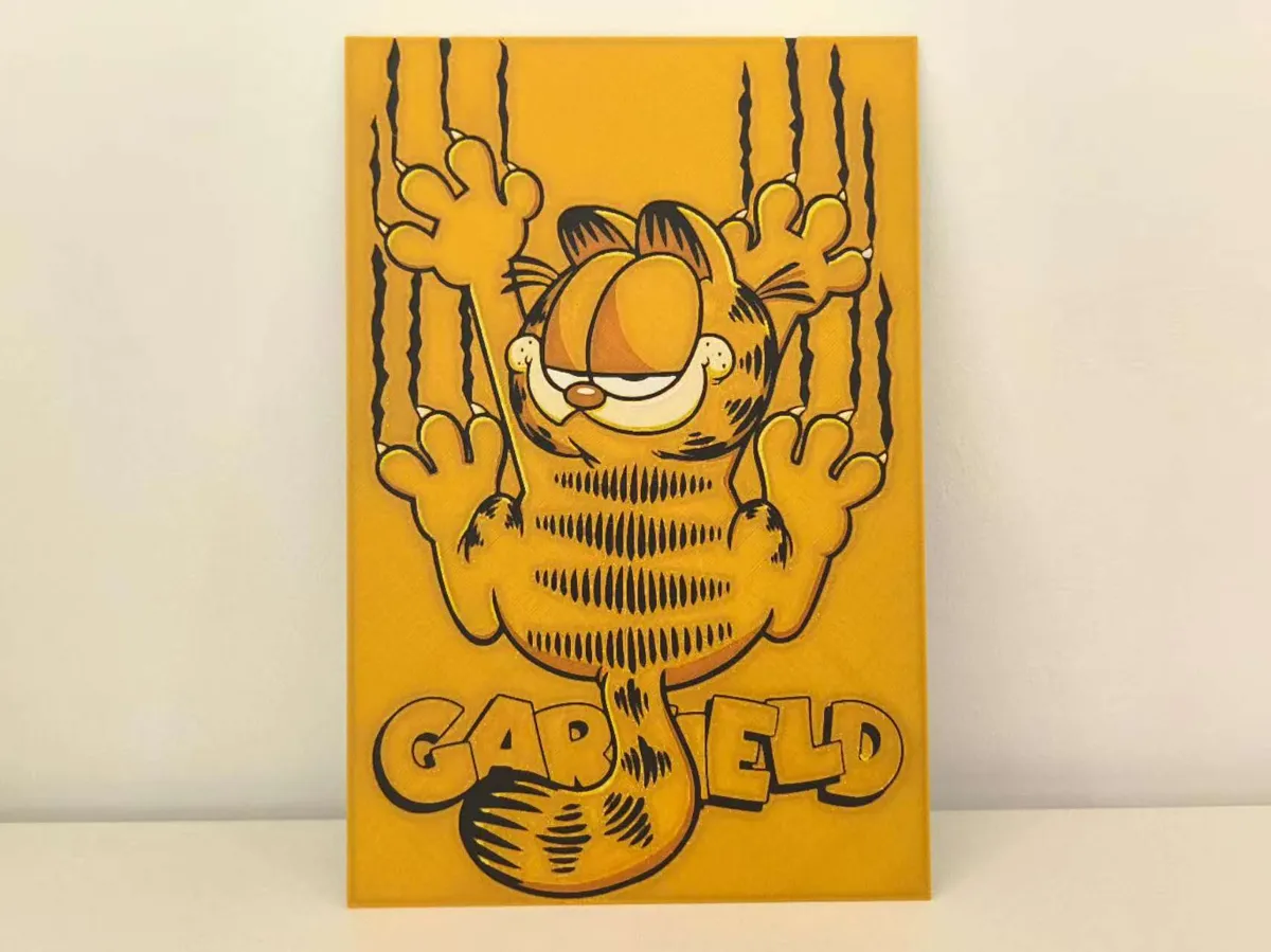 Garfield - Free 3D Print Model - MakerWorld