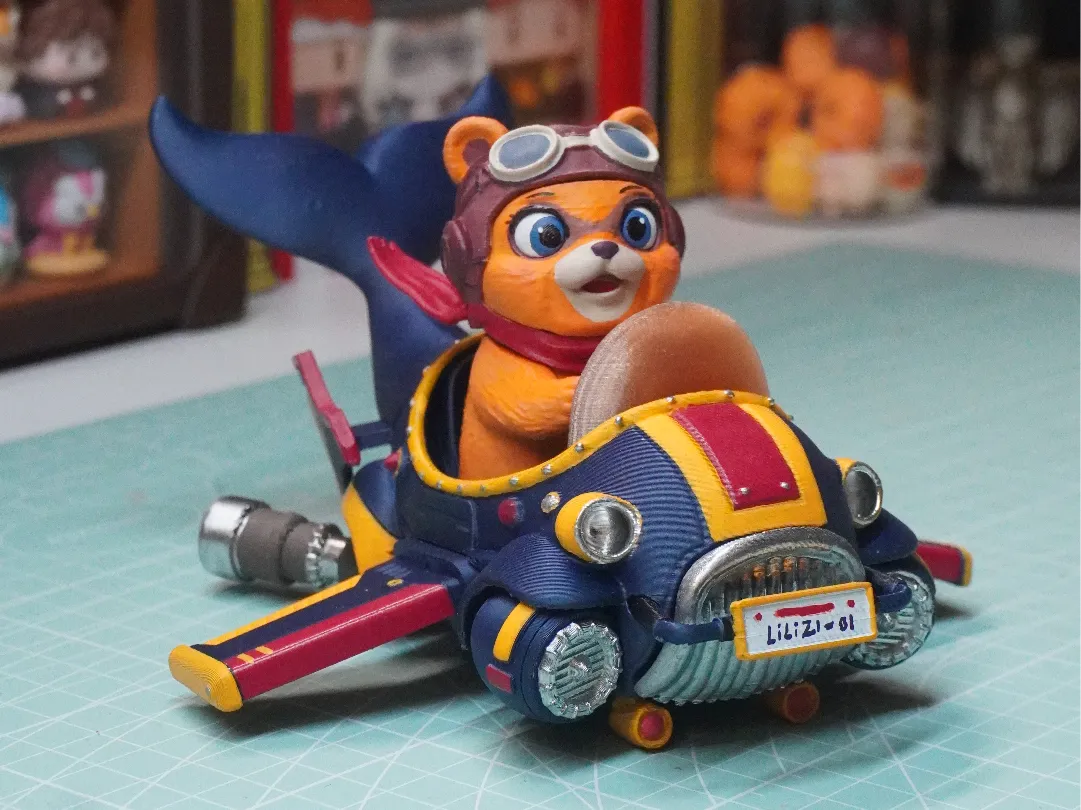 Tanuki Plane - Free 3D Print Model - MakerWorld