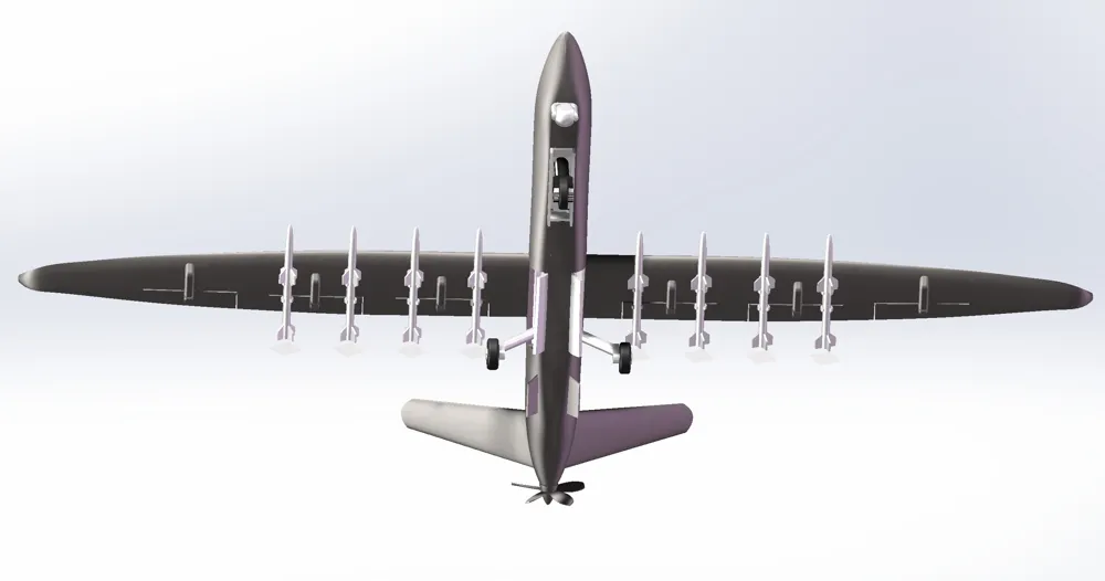 9.3 Parade Wing Loong 3 UAV - Free 3D Print Model - MakerWorld