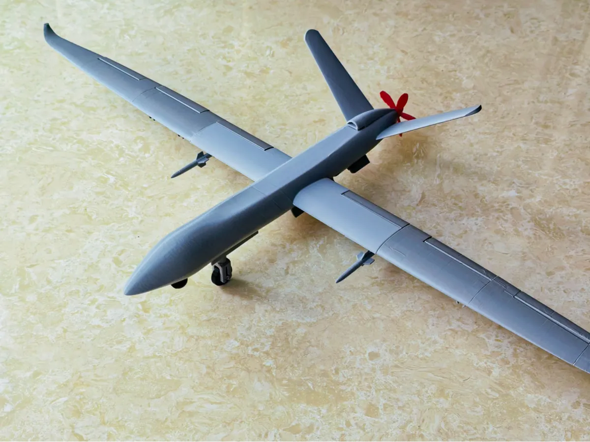 9.3 Parade Wing Loong 3 UAV - Free 3D Print Model - MakerWorld