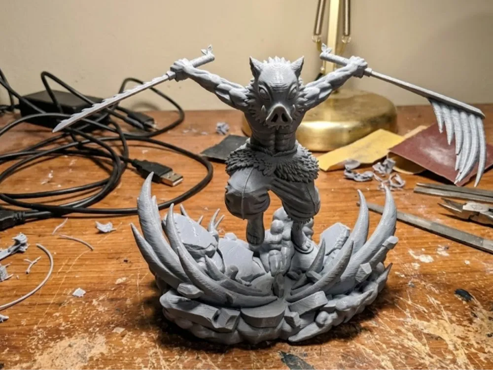 Inosuke Hashibira - Uomo Muscoloso Cinghiale - Carica del Cinghiale ...