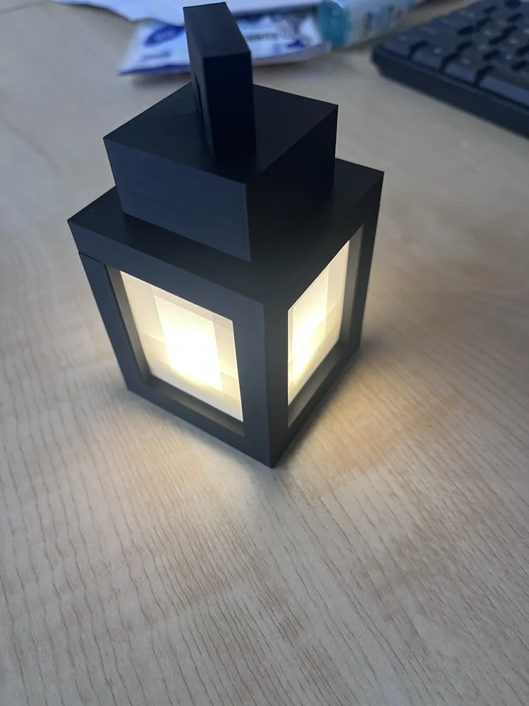 Minecraft Lantern RGB Version - Free 3D Print Model - MakerWorld