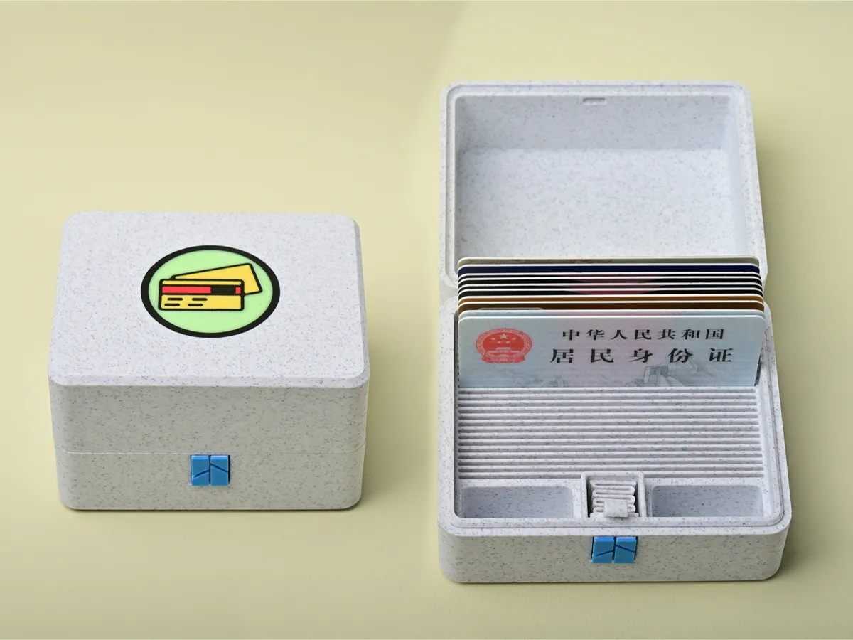 Bank Card, Shopping Card, VIP Card Storage Box - Free 3D Print Model ...