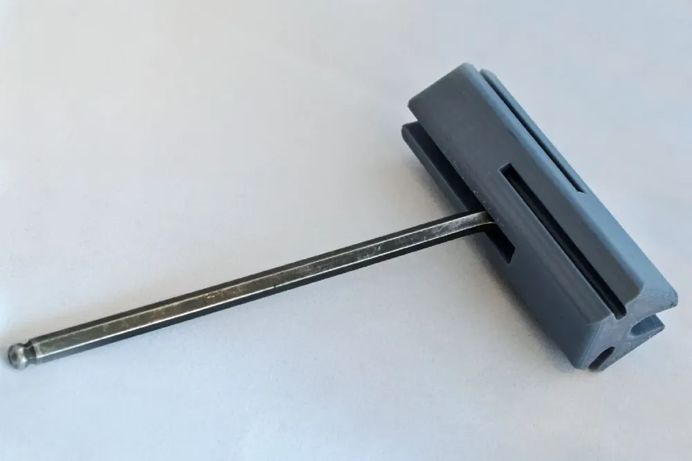 Hex Wrench T-Handle Adapter - Free 3D Print Model - MakerWorld