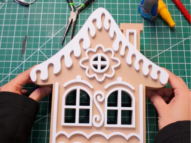 Gingerbread House by Studio Megman MakerWorld: Download Free 3D Models