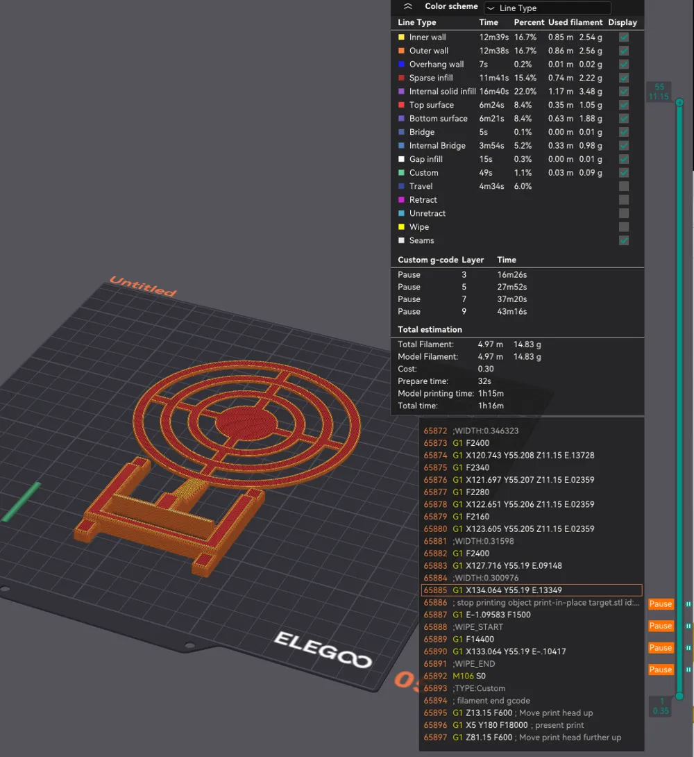 Print in Place Pop-Up Target for Nerf and Catapult by ewwbananas MakerWorld: Download Free 3D Models