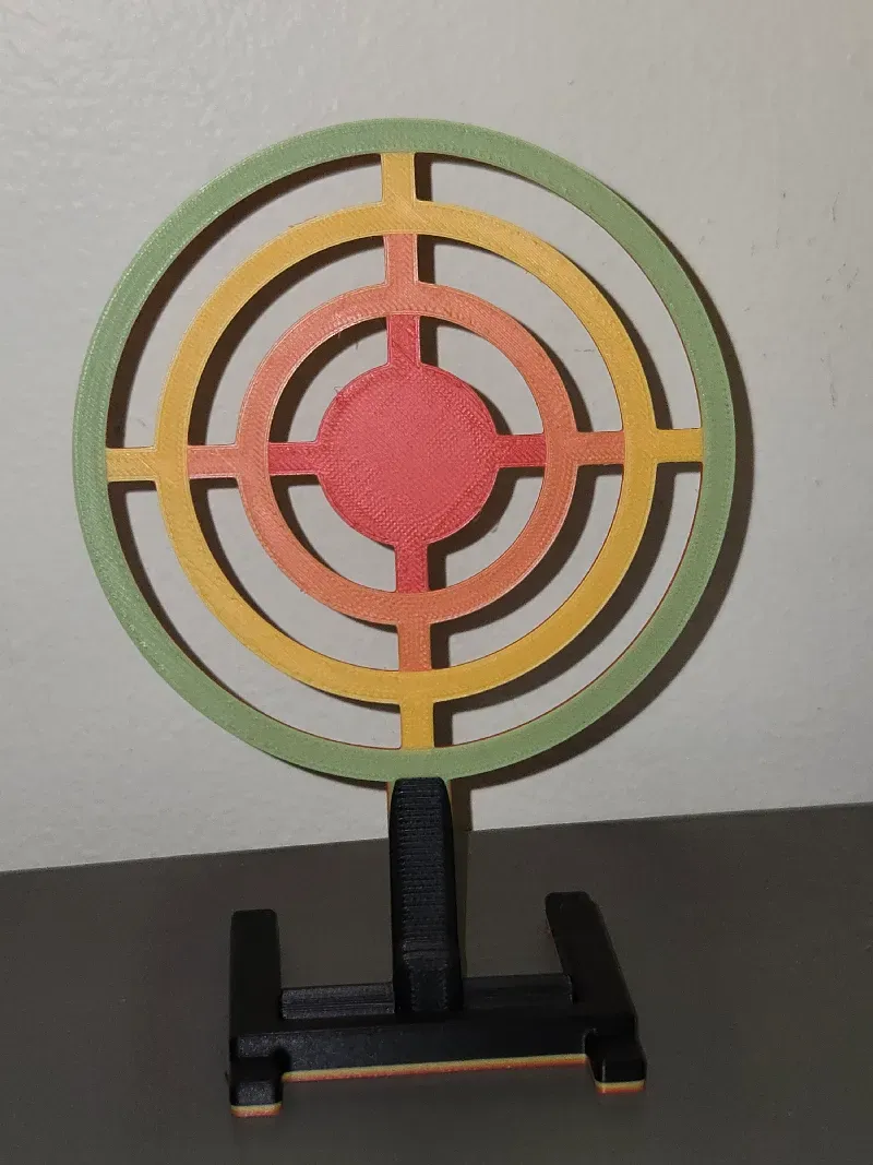 Print in Place Pop-Up Target for Nerf and Catapult by ewwbananas ...
