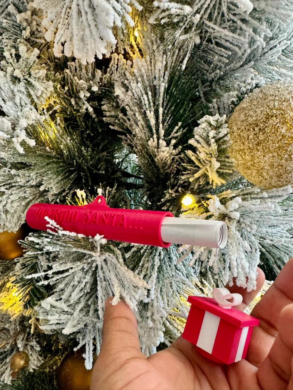 Christmas letter holder - Free 3D Print Model - MakerWorld