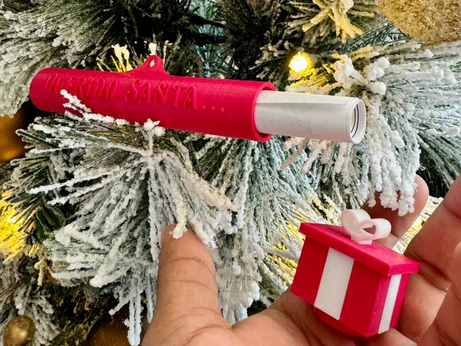 Christmas letter holder - Free 3D Print Model - MakerWorld