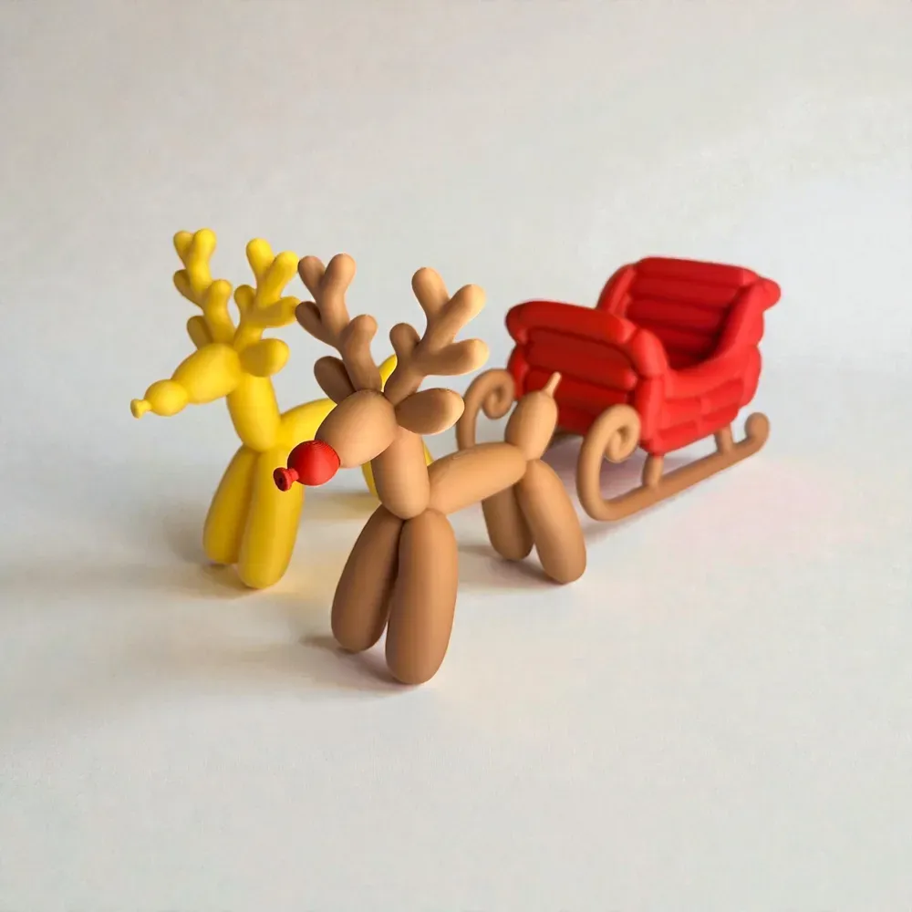 Balloon Moose - Free 3D Print Model - MakerWorld