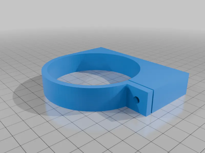 Customizable Pole/Pipe Mounting Clamp - Free 3D Print Model - MakerWorld