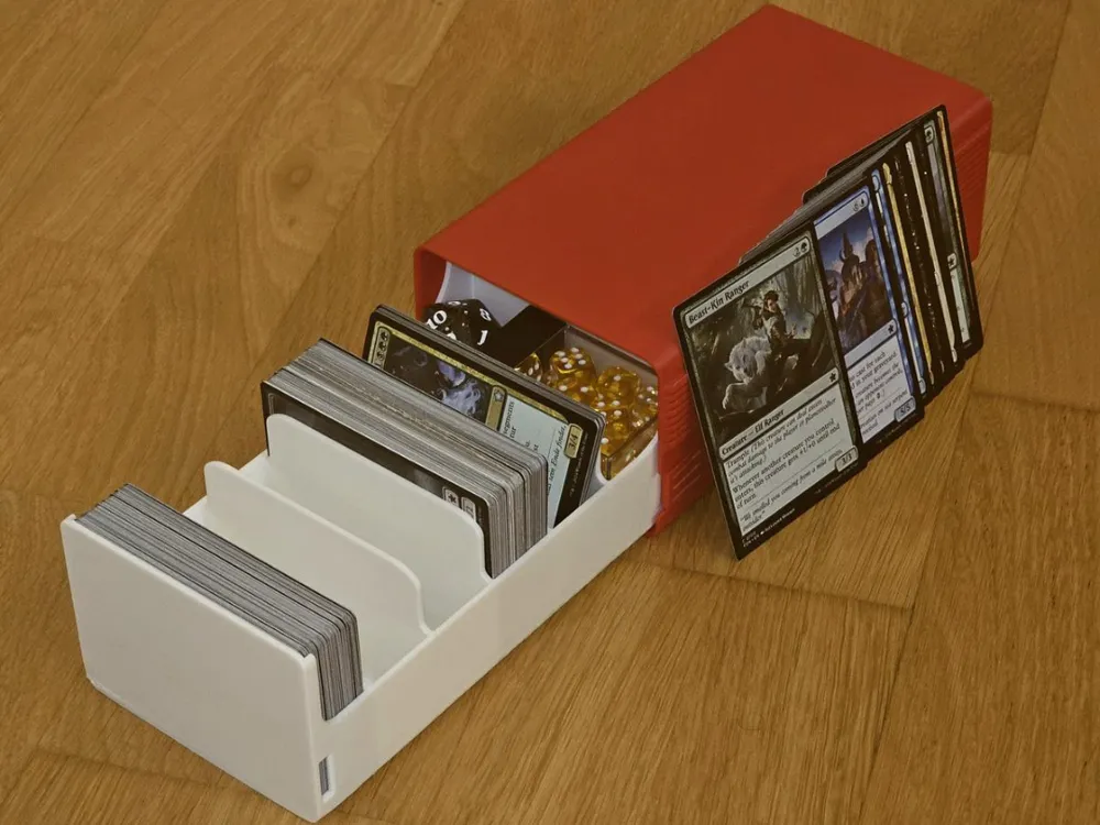 Trading Card Box - Free 3D Print Model - MakerWorld