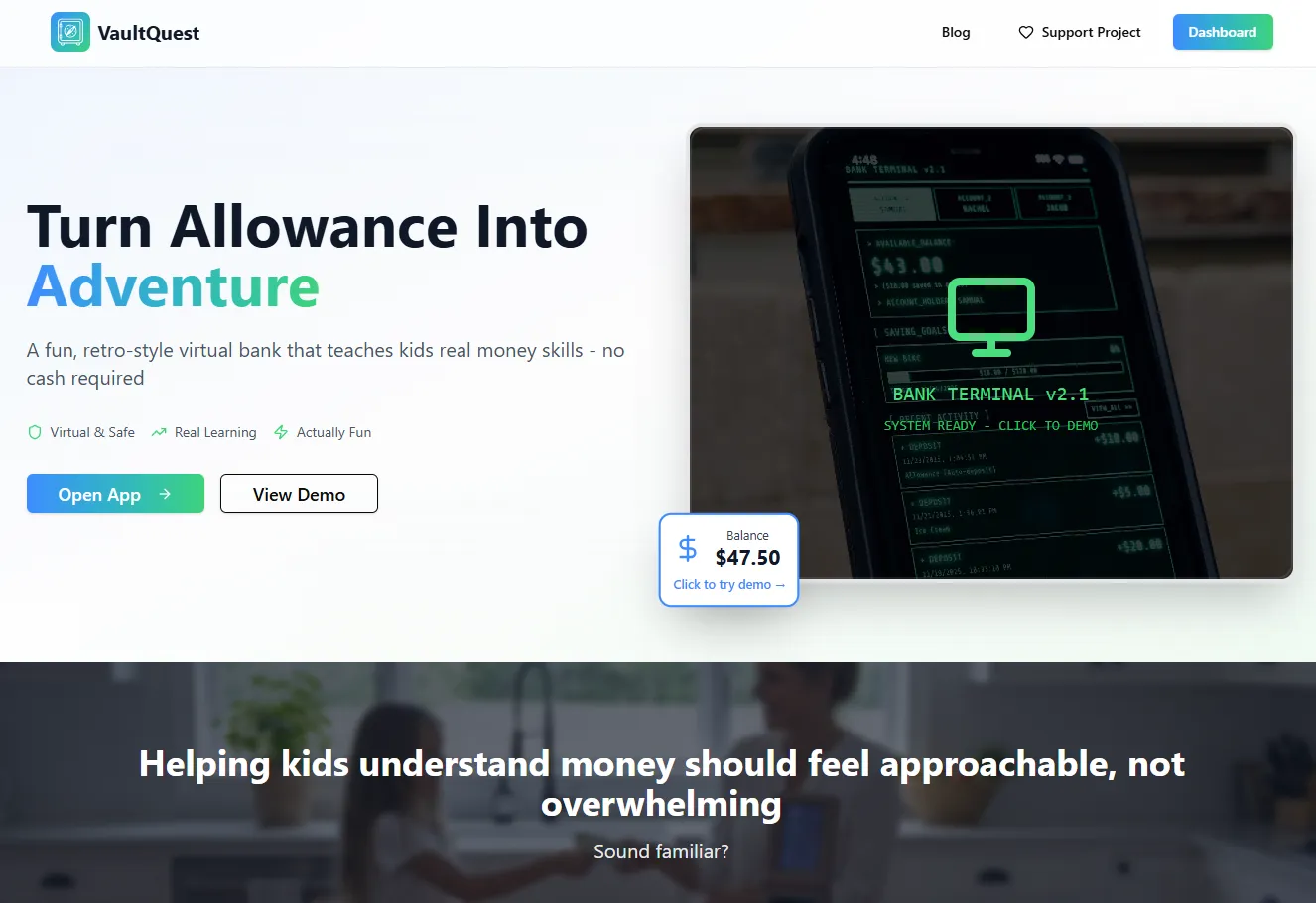 VaultQuest Home Terminal - Dome Edition - Free 3D Print Model - MakerWorld