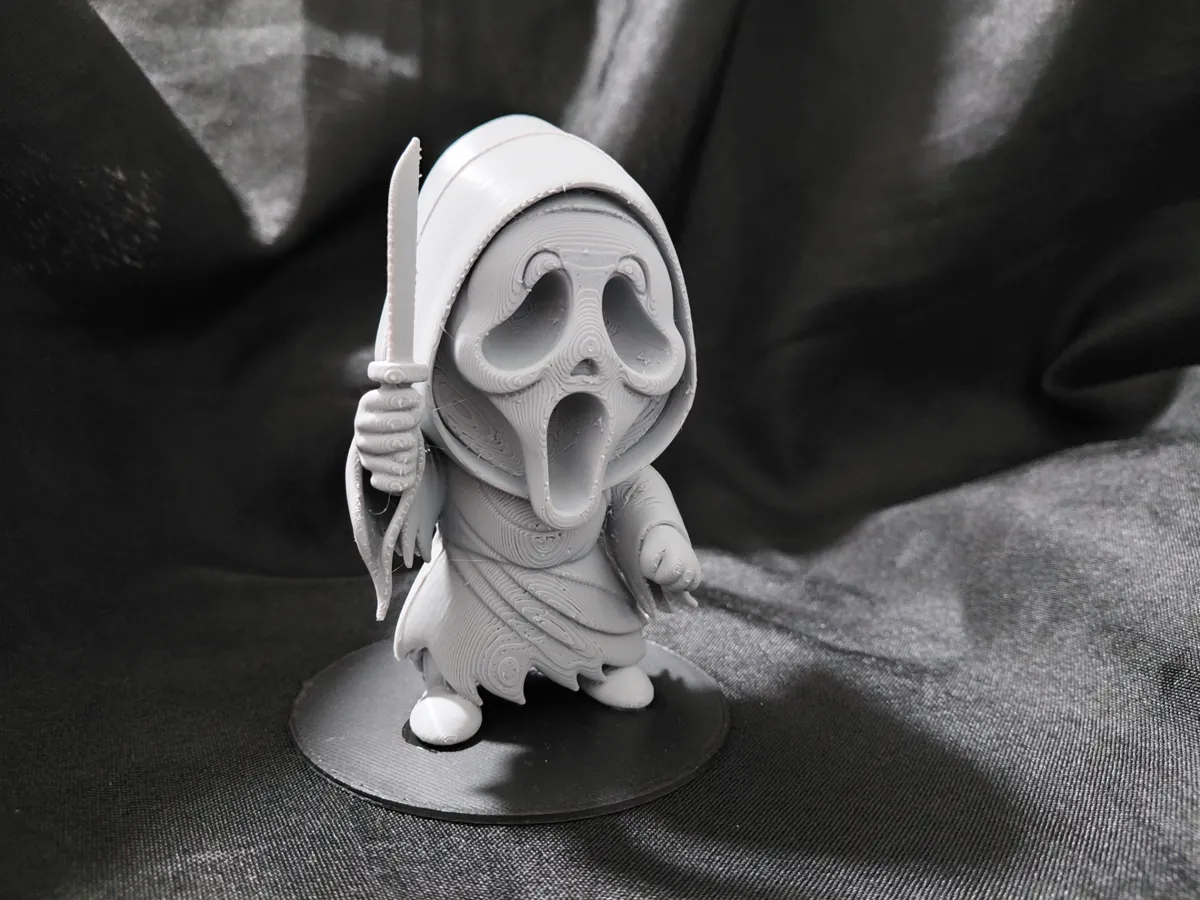 chibi ghostface - Free 3D Print Model - MakerWorld