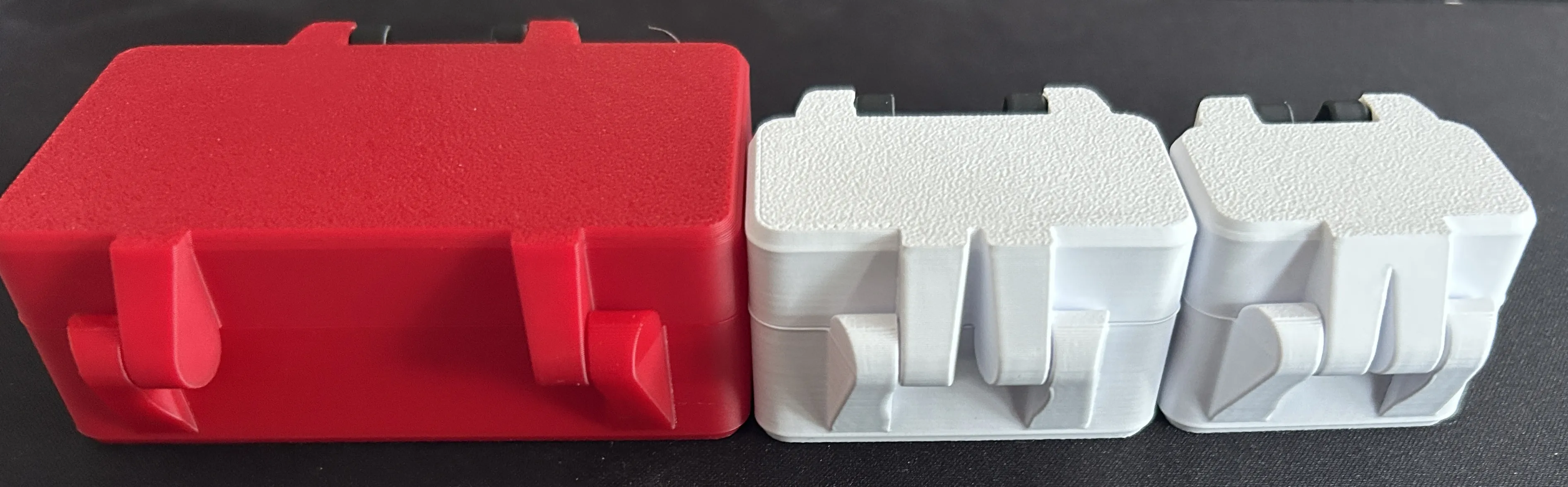 SnapLock Storage Box– Single Latch | small chamfer - Free 3D Print ...