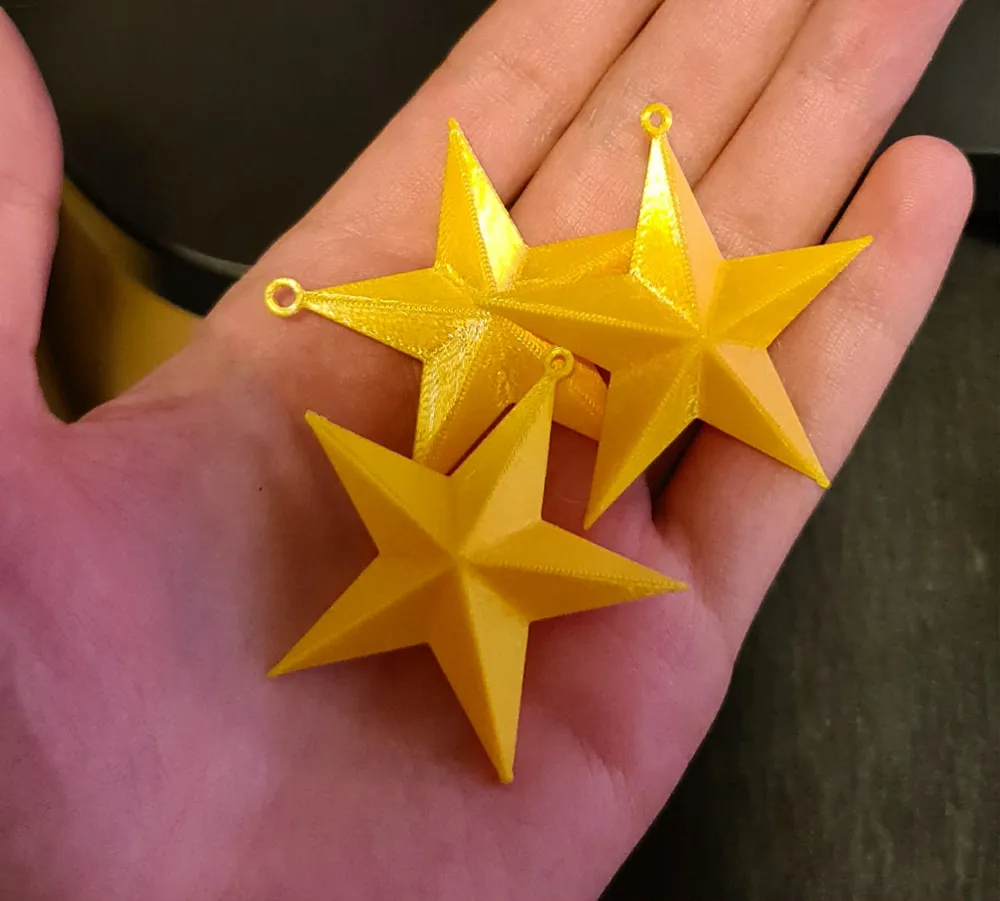 Christmas star ornament - Free 3D Print Model - MakerWorld