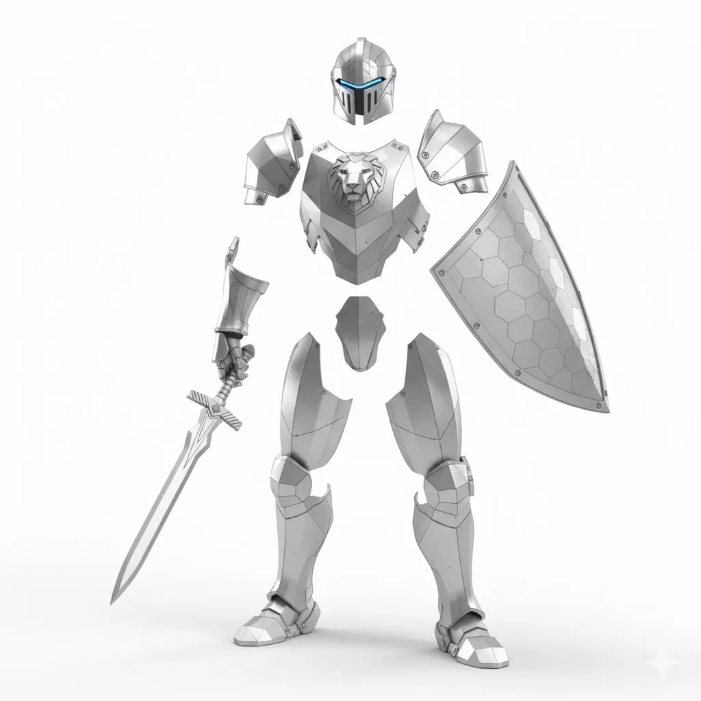 IN PARTS - Wearable Knight Armor Sword / Shield by Timberlake Creations ...