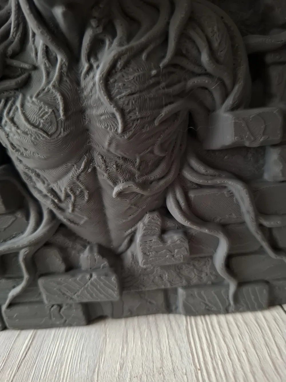 Vecna (Stranger Things) - Relief Sculpture by Martin Crow MakerWorld ...