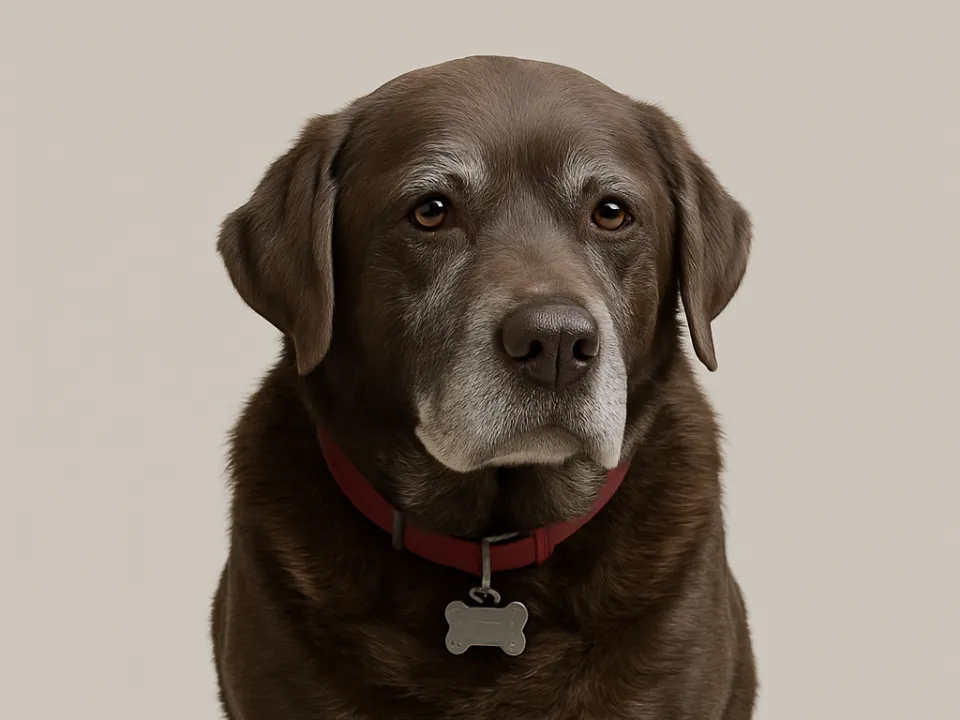 Old Lab Dog - Free 3D Print Model - MakerWorld