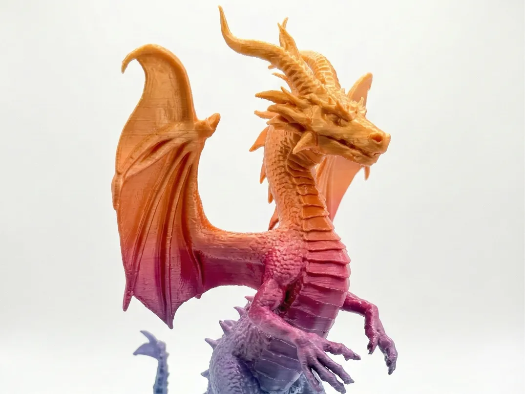 Fantasy Dragon 3D Model – Large 20 cm Figurine by AstroKaus MakerWorld ...