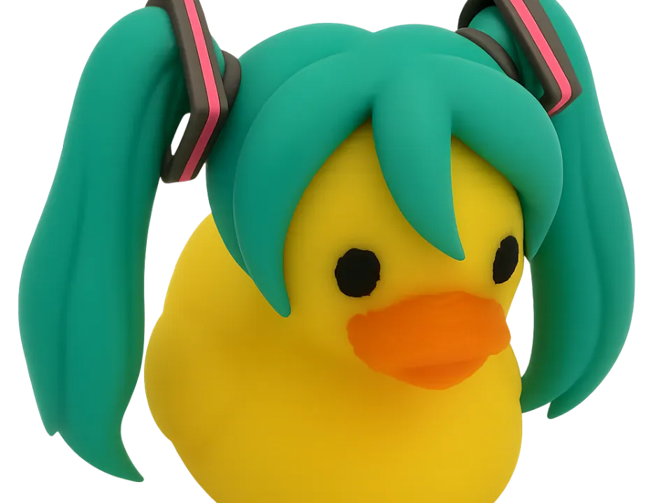 Pato Miku - Free 3D Print Model - MakerWorld