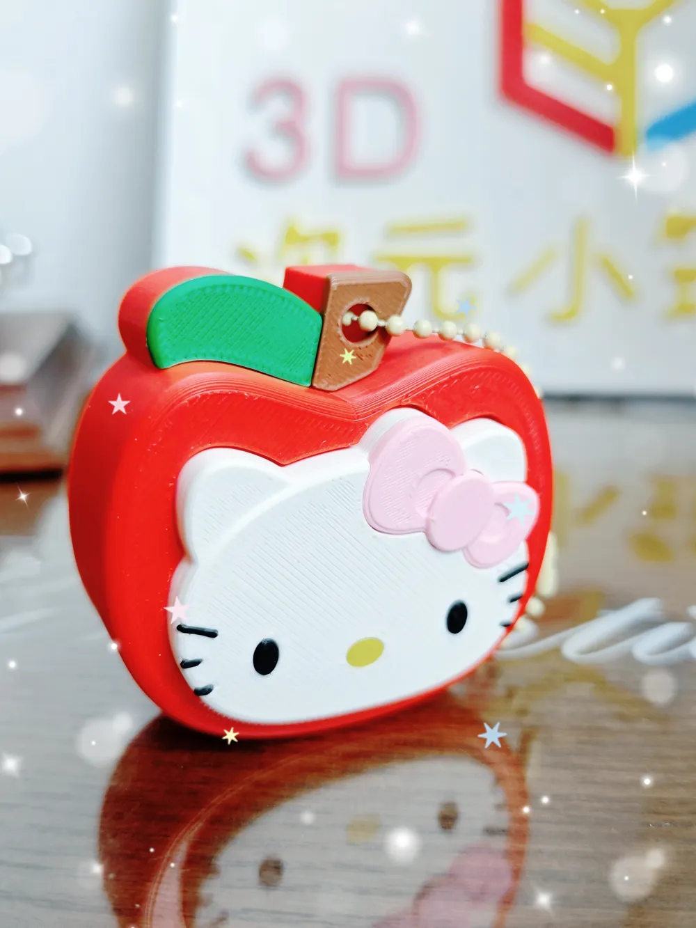 fidget toy Christmas Christmas Eve apple push Hello Kitty toy KT Cat ...