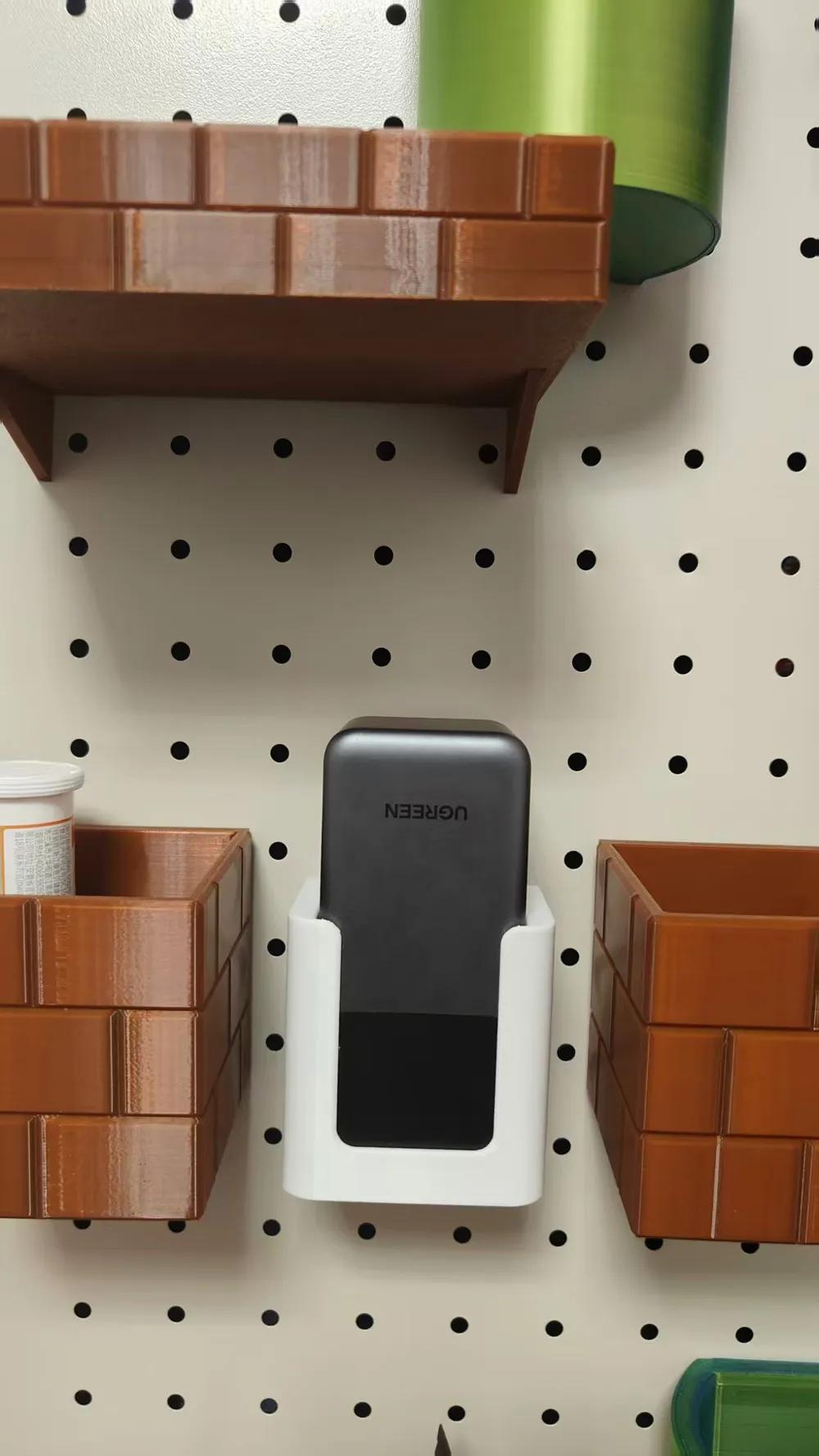 Ugreen Energy Power Pro Pegboard Bracket - Free 3D Print Model - MakerWorld