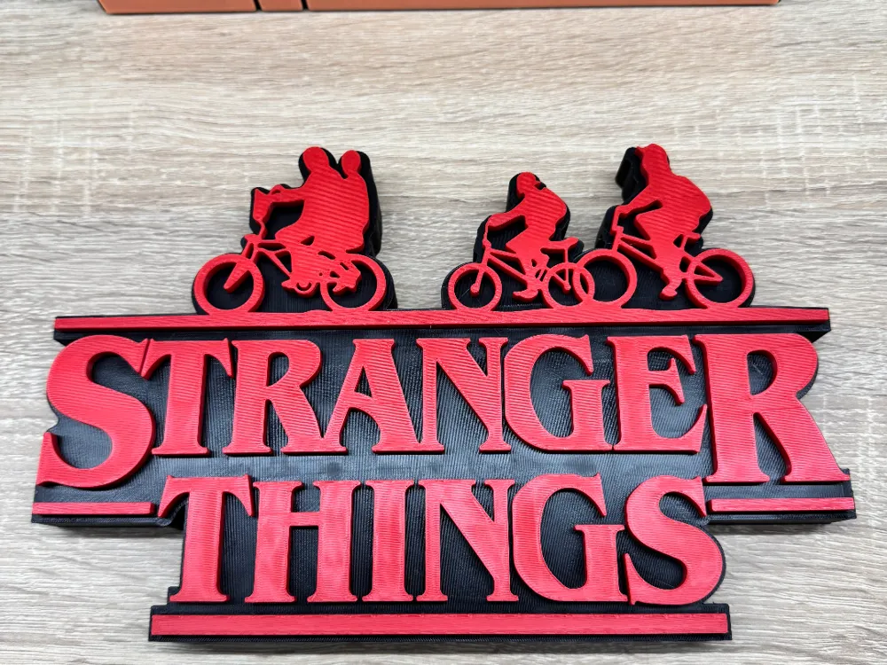 Stranger Things logo / Dekor by LipiLab MakerWorld: Download Free 3D Models