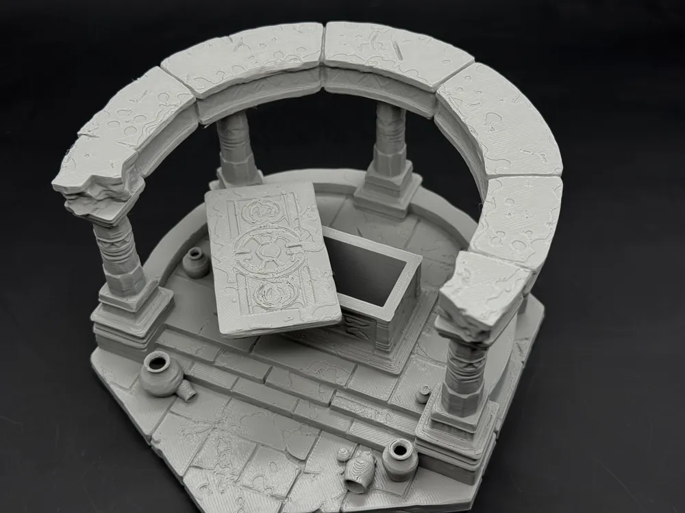 Tomb Sarcophagus - Free 3D Print Model - MakerWorld