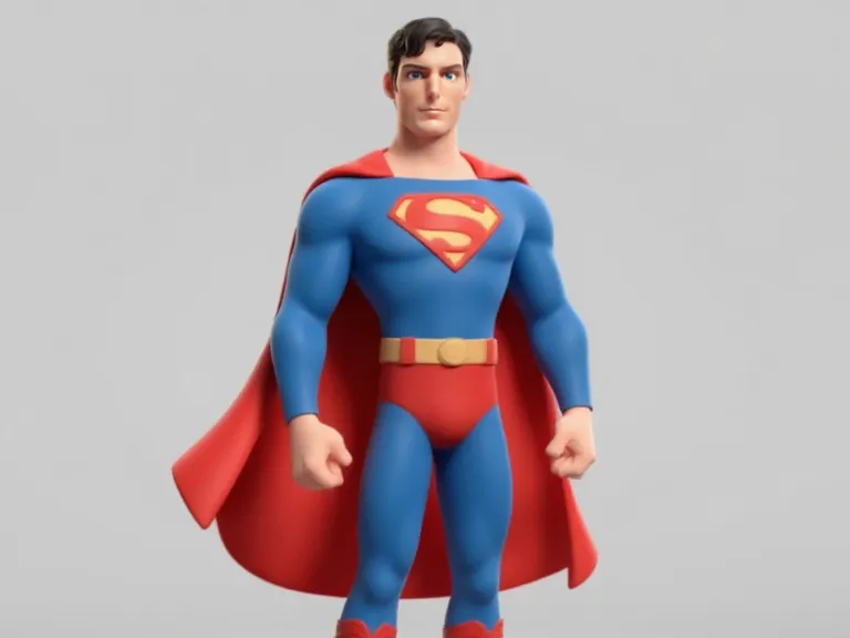 78 Superman - Modelo gratuito para impressão 3D - MakerWorld