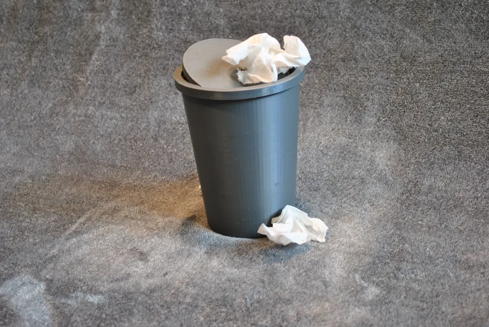 Mini Trashcan - Free 3D Print Model - MakerWorld