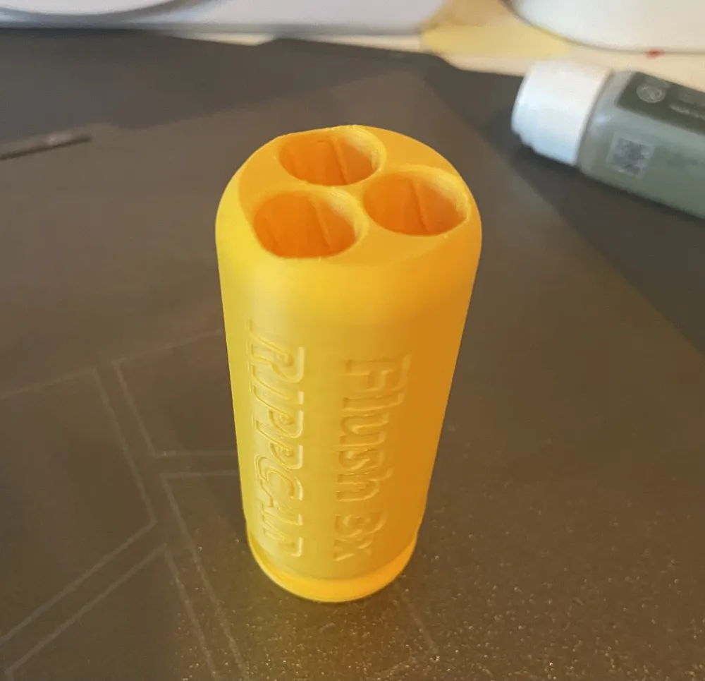 Flush 3x/4x RIPPCAR Silly Shell Remixed by ZafC MakerWorld: Download Free 3D Models