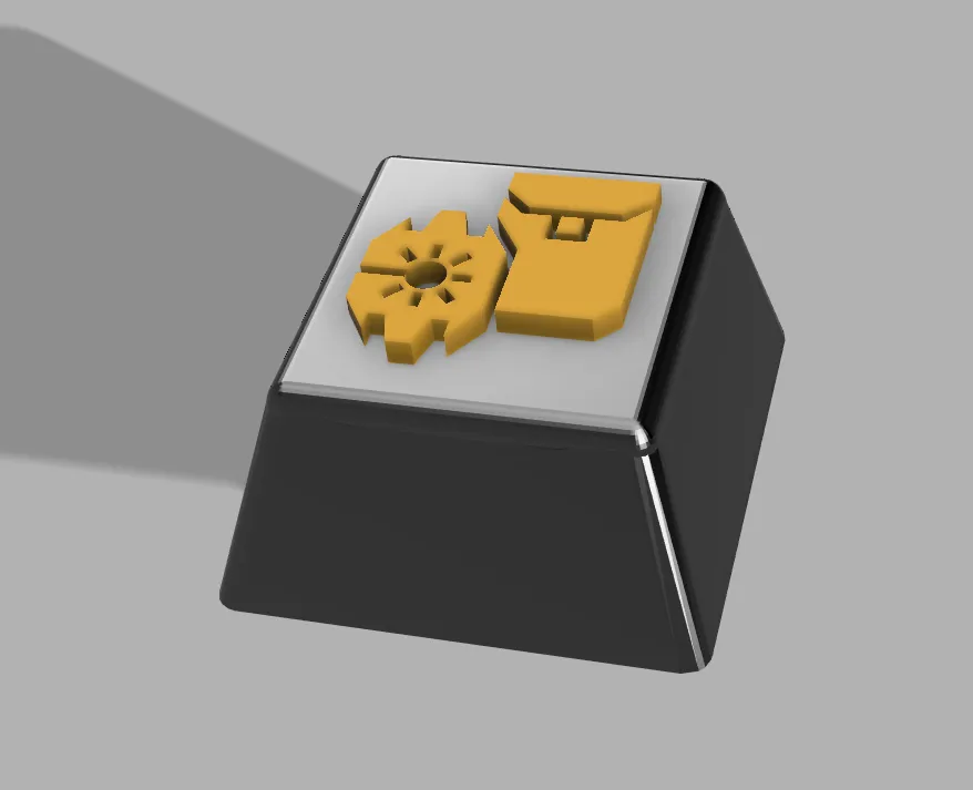 Keycaps Helldivers 2 (Teclado K55) Remixado por Scrooge McDuck ...