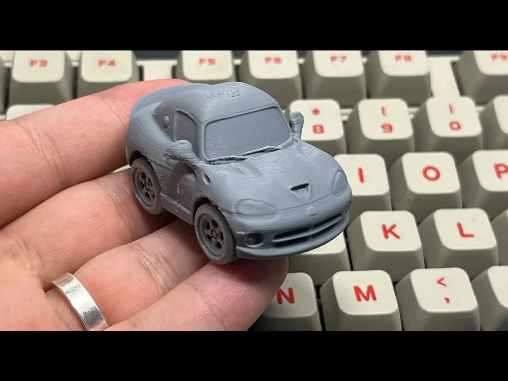 100 Cars for Fans (33/100) Dodge Viper GTS - Free 3D Print Model ...