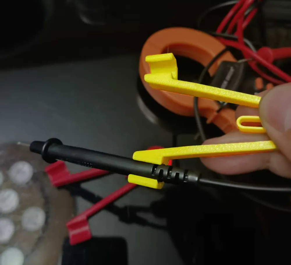 Multimeter Probe Holder | One-Handed Probe Assistant Tool | Electronic ...